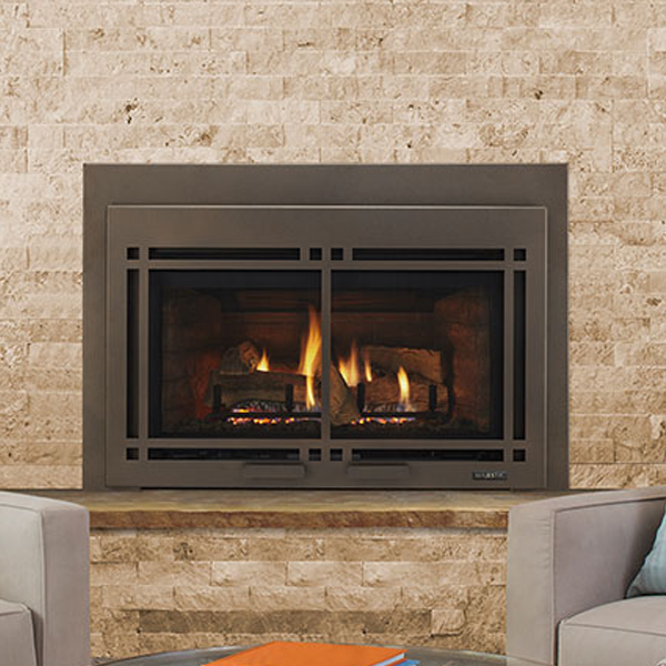 Ruby Direct Vent Gas Fireplace Insert- Medium MDVI30IN – Embers Home
